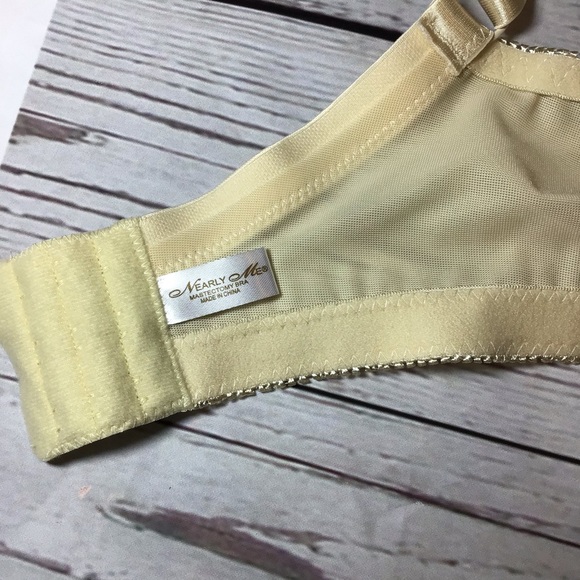 Nearly Me | Intimates & Sleepwear | 68 Nearly Me Beige Lace Accent ...